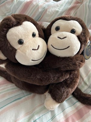 Fao Schwarz 9" Hugging Monkeys Toy Plush - 2pc : Target