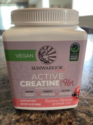 Active Creatine For Her, Monohydrate Powder Micronized Preworkout Recovery Supplement For Women ...