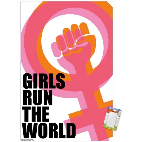 Trends International Girls Run The World! Unframed Wall Poster Print ...