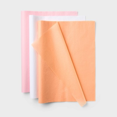 20ct Shelved Banded Tissue Coral - Spritz™: Multicolor Gift Packaging ...