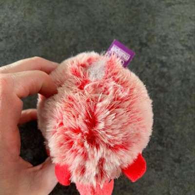 Multipet Mini Hedgehog Dog Toy - Red - 4" : Target