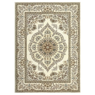 Whizmax Washable Boho Floral Medallion Area Rug 9x12 : Target