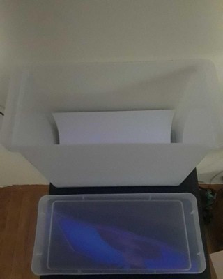 Plastic Hanging File Crate With Lid - Brightroom™ : Target