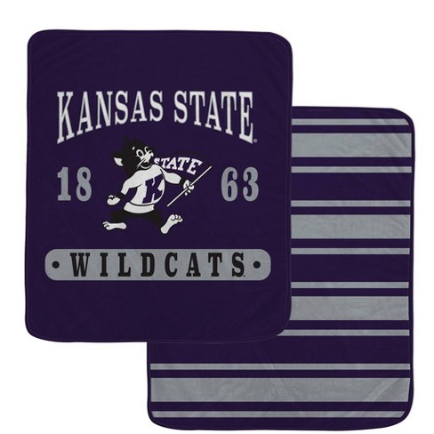 Ncaa Kansas State Wildcats Varsity Plaque Double Sided Royal Plush ...