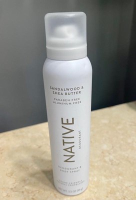 Native Deodorant & Body Spray - Sandalwood & Shea Butter - Aluminum ...