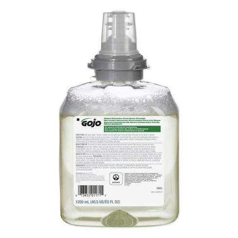Gojo Gojo 1200 Ml Unscented Tfx Certified Foam Hand Cleaner Refill ...