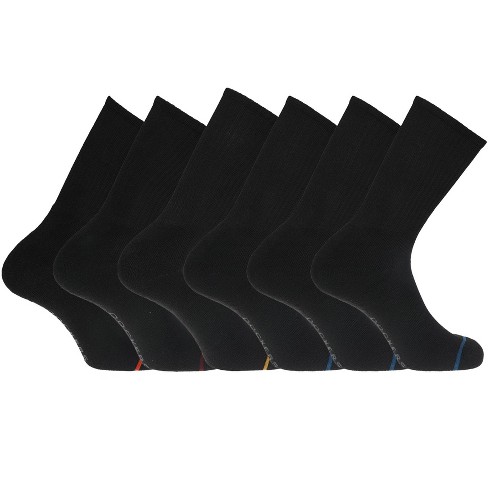 Dockers Men's Socks & Hosiery - 6-pack Cushioned Athletic & Dress Crew ...