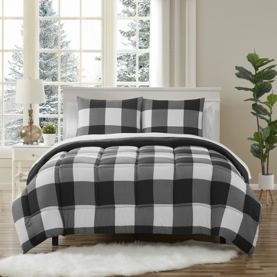 7 Piece Buffalo Plaid Bed In A Bag Comforter And Sheet Set By Sweet ...