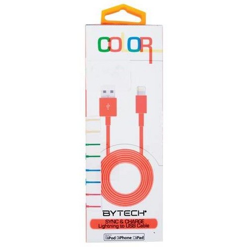 Bytech Lightning Cable Mfi-asst Colors Clmfcblasst : Target