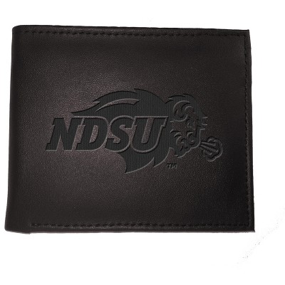 Evergreen Ncaa North Dakota State Bison Black Leather Bifold Wallet ...