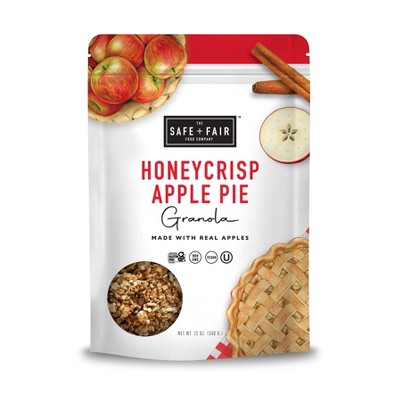 Safe + Fair Honeycrisp Apple Pie Granola