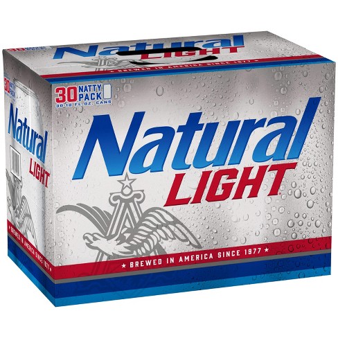 Natural Light Beer - 30pk/12 Fl Oz Cans : Target