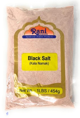 Black Salt (kala Namak) Mineral Powder - 16oz (1lb) 454g - Rani Brand ...