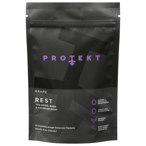 Protekt Rest Liquid Packet Grape Case Of 6 - 4 Fl Oz : Target