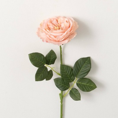 Sullivans Artificial 24" Pink Garden Rose Spray : Target