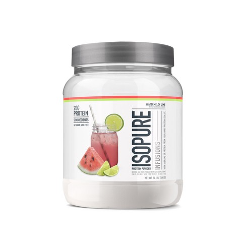 Isopure Infusions Watermelon Lime Powder Protein Powder - 0.88lbs : Target