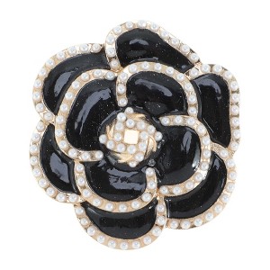 Unique Bargains Stylish Flower Band Brooch 1 Pc : Target