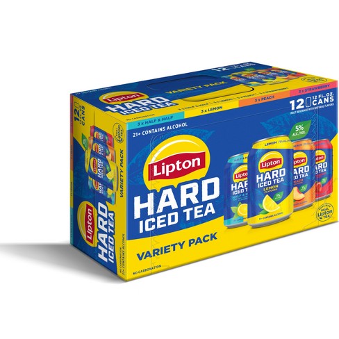 Lipton Hard Iced Tea Variety - 12pk/12 Floz Cans : Target