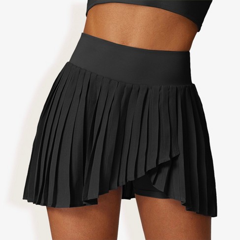 Anna-kaci Women's High Waist Pleated Skort With Built-in Shorts And ...