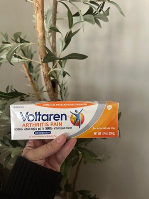 Voltaren Diclofenac Sodium Topical Arthritis Pain Relief Gel Tube - 1.7 ...