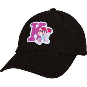 Sesame Street Abby Kids Toddler Cap with Initial (K) Black, Toddler ...