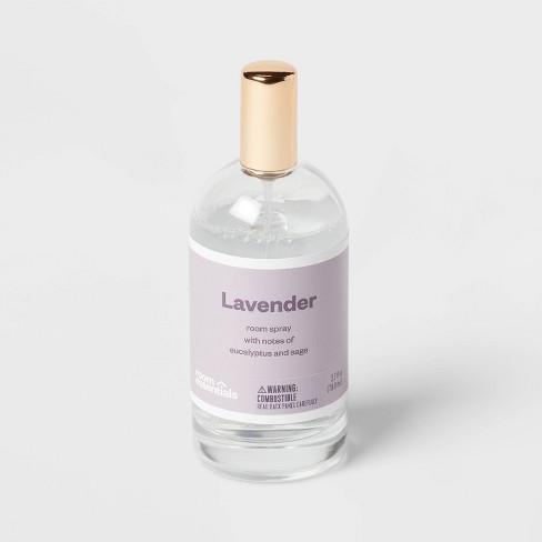 2.7 Fl Oz Clear Glass Room Spray Lavender Room Essentials Deodorizer Eucalyptus Scent Home Fragrance Target