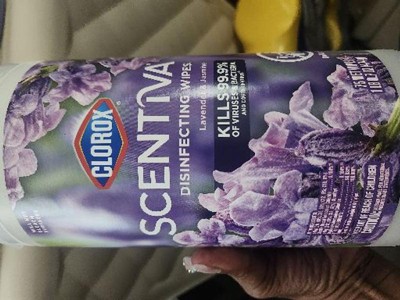 Clorox Scentiva Disinfecting Wipes - Lavender - 75ct : Target