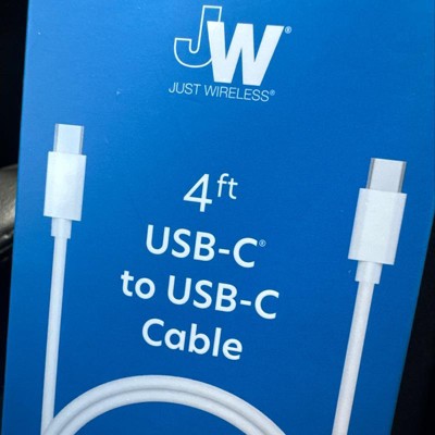 Just Wireless 6' Tpu Type-c To Usb-a Cable - Gray : Target