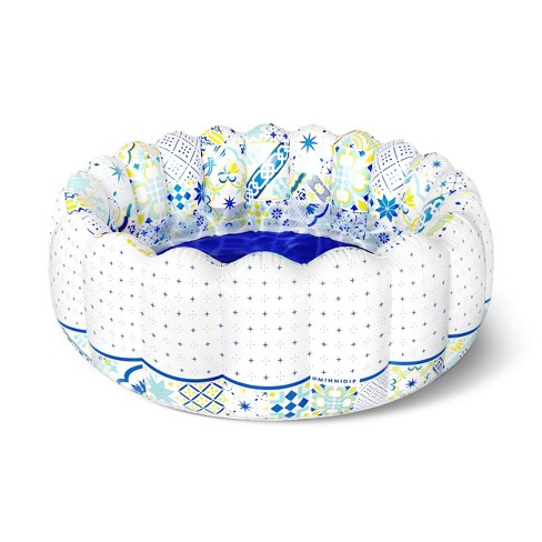 Minnidip Tufted Luxe Inflatable Pool - Amalfi : Target