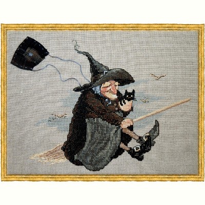 Nimue Babayaga 109-A050 K Counted Cross Stitch Kit : Target