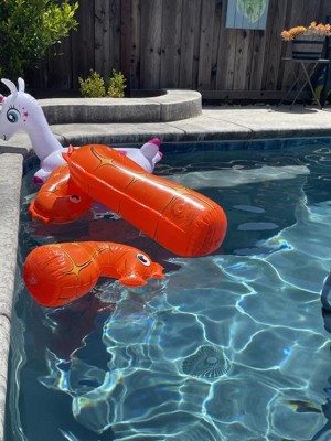 Poolmaster 3pk Floating Swimming Pool Backyard Décor - Seahorse Family ...