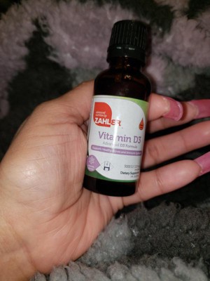 Zahler Liquid Vitamin D, Vitamin D3 Liquid 1000iu, Vitamin D Drops : Target