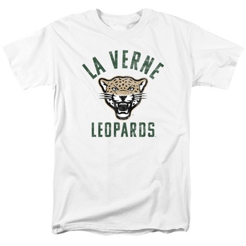 University Of La Verne Official Leopards Logo Adult T Shirt,white, 5x ...