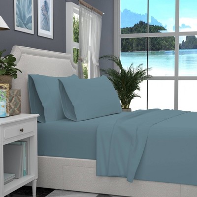 400 Thread Count Ultimate Percale Cotton Solid Sheet Set - Purity Home ...