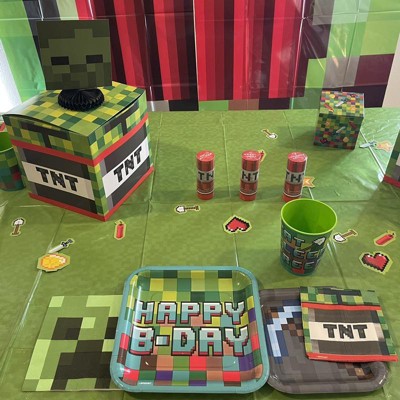 Minecraft 16ct Party Paper Napkins : Target