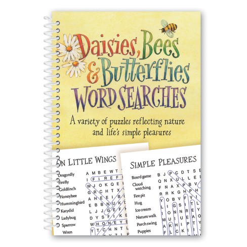 Daisies, Bees & Butterflies Word Searches - By Product Concept Editors ...