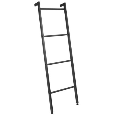 Mdesign Metal Free Standing Towel Bar Storage Ladder, 4 Levels : Target