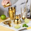 True Gold Barware Set, Stainless Steel Shaker, Jigger, Muddler, Bar ...