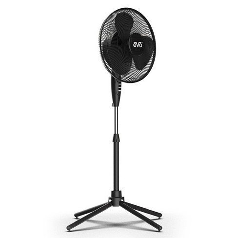 Evo 16" Aromatherapy Stand Fan: Pedestal Fan, 3 Speeds, Etl Listed ...