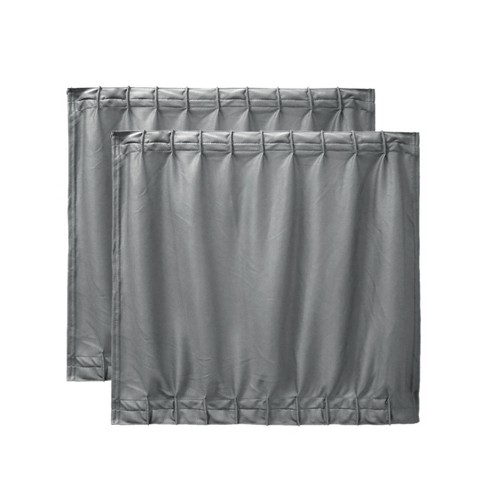 Unique Bargains Adjustable Vip Car Window Curtain Sunshade Visor 19.7 ...