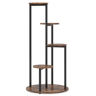 Tribesigns 1 Pair 6-tier Tall Indoor Plant Stand Black : Target