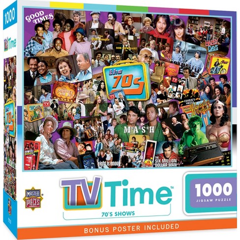 Masterpieces 1000 Piece Jigsaw Puzzle - 70's Shows - 19.25"x26.75" : Target