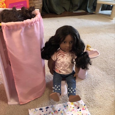 Our Generation Sweet Bathroom Accessory Set For 18" Dolls : Target