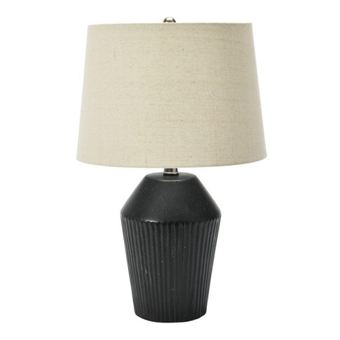 Storied Home 13" Round Stoneware Desk Lamp : Target