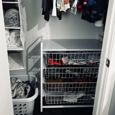 4 Drawer Metal Storage Organizer White - Brightroom™ : Target