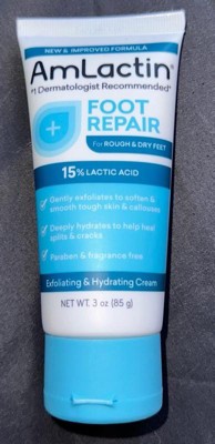 Amlactin Foot Repair Foot Cream Therapy Aha Cream Unscented - 3oz : Target