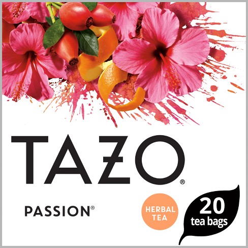 Tazo Passion Herbal Tea - 20ct : Target