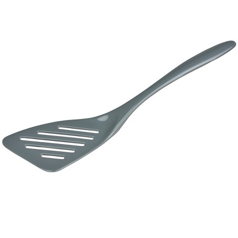 Gourmac 12-inch Melamine Slotted Turner Spatula, Gray : Target