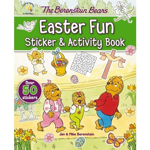 The Berenstain Bears Easter Fun Sticker And Activity Book - (berenstain ...
