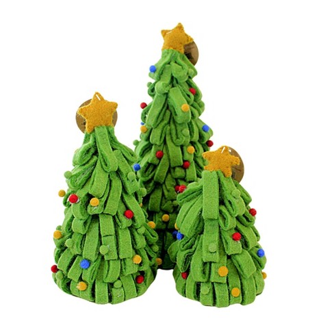 Ganz 13.0 Inch Pom Pom Trees Primitive Wool Tree Sculptures : Target